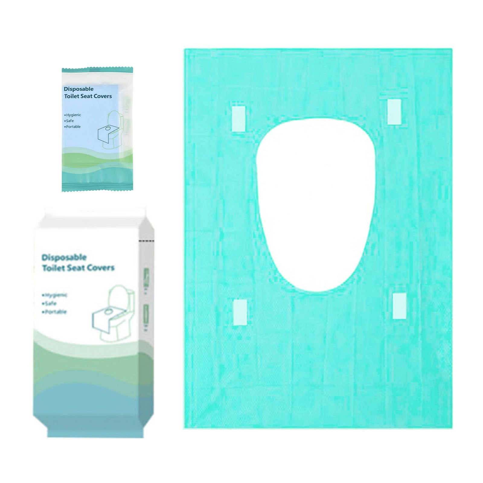 Toilet Seat Covers – Disposable Travel Toilet Seat Protectors | Tear ...