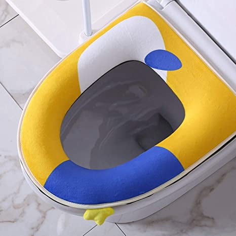 Toilet Seat Cushion Toilet Seat Cushion Household Plush Cute European ...