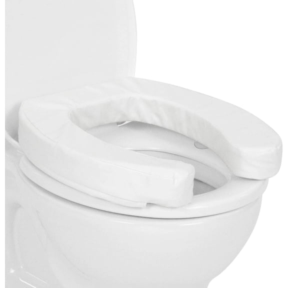 Heavy Duty Hinged Elevated Toilet Seat for Mobility Difficulties ...