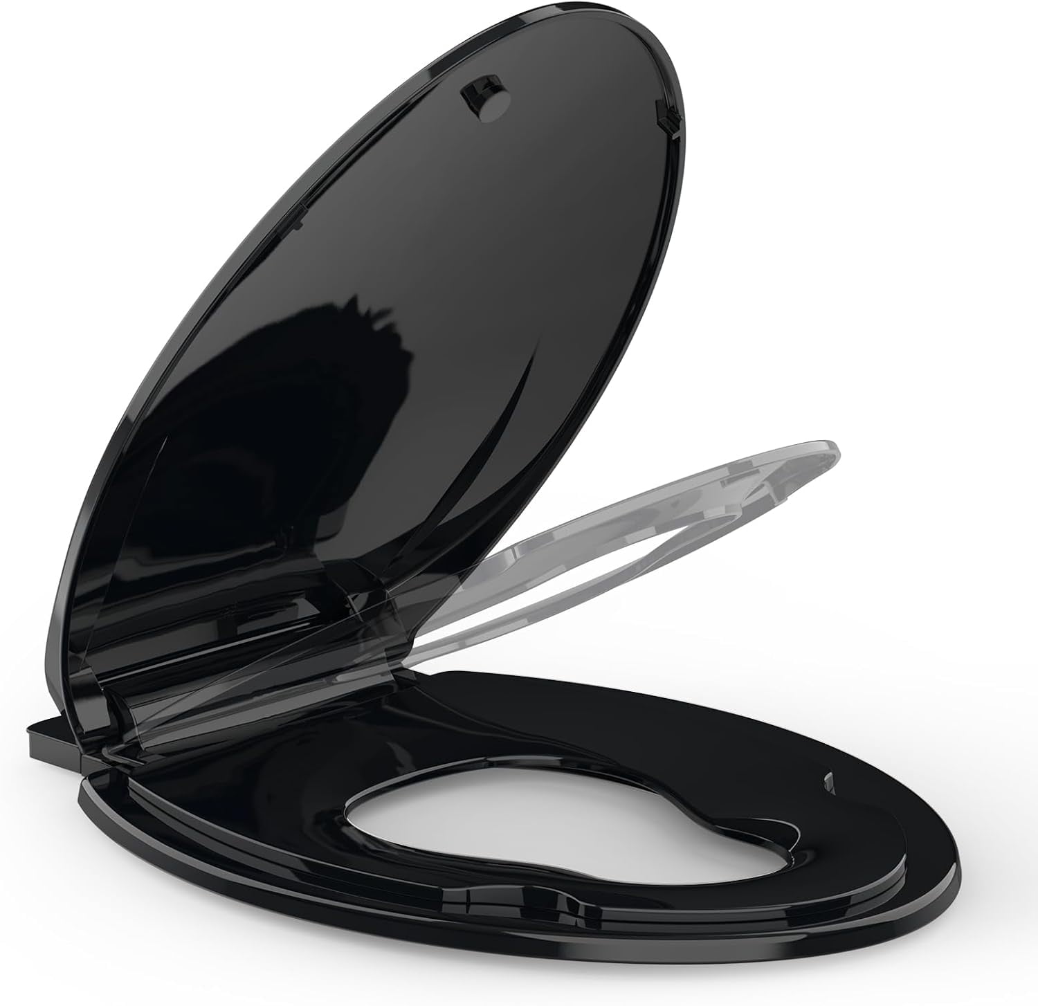 Toilet Seat Elongated,Toilet Seat with Toddler Seat Built in, Potty ...