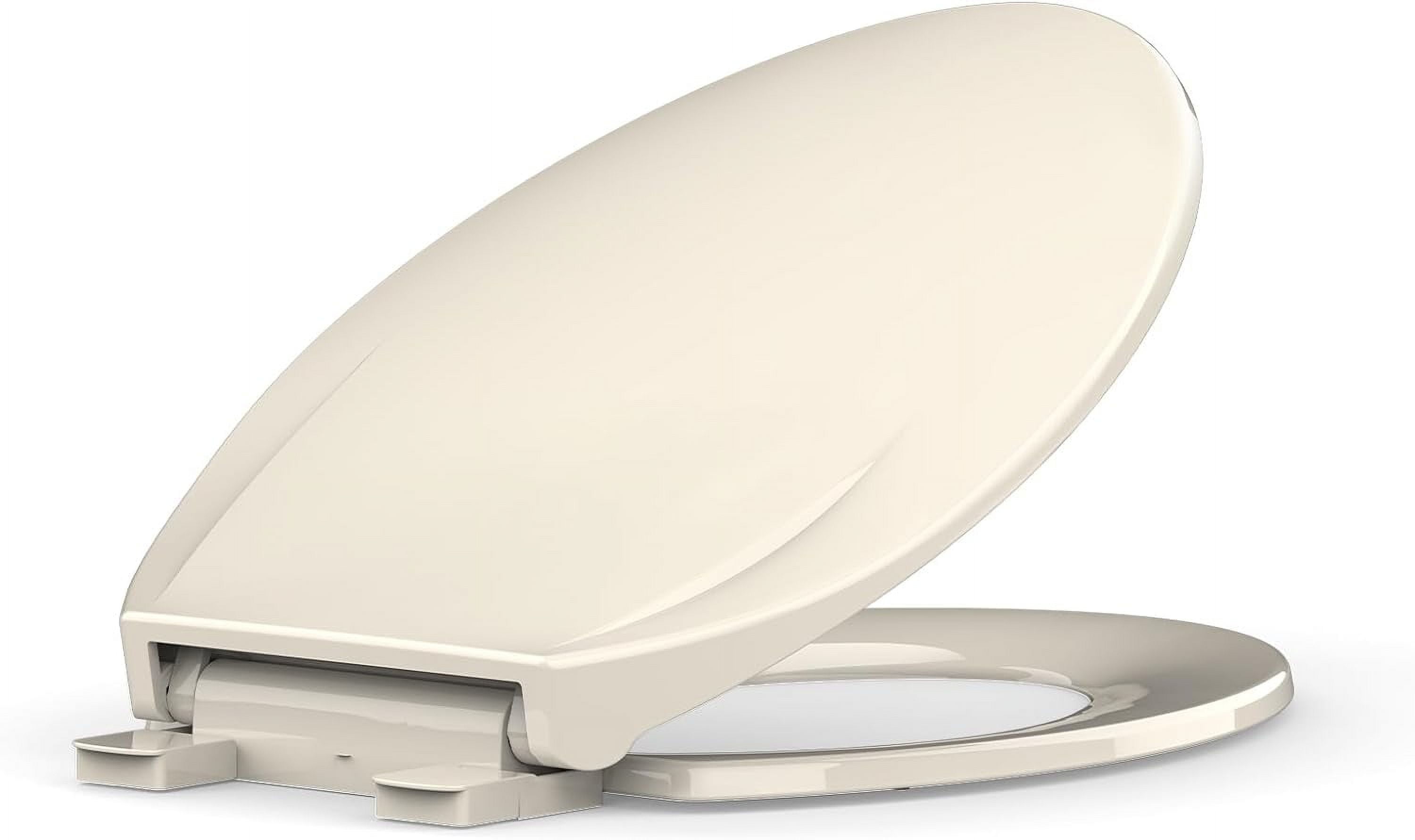 Toilet Seat, Elongated Toilet Seat with Slow Close, Easy Clean, Easy ...