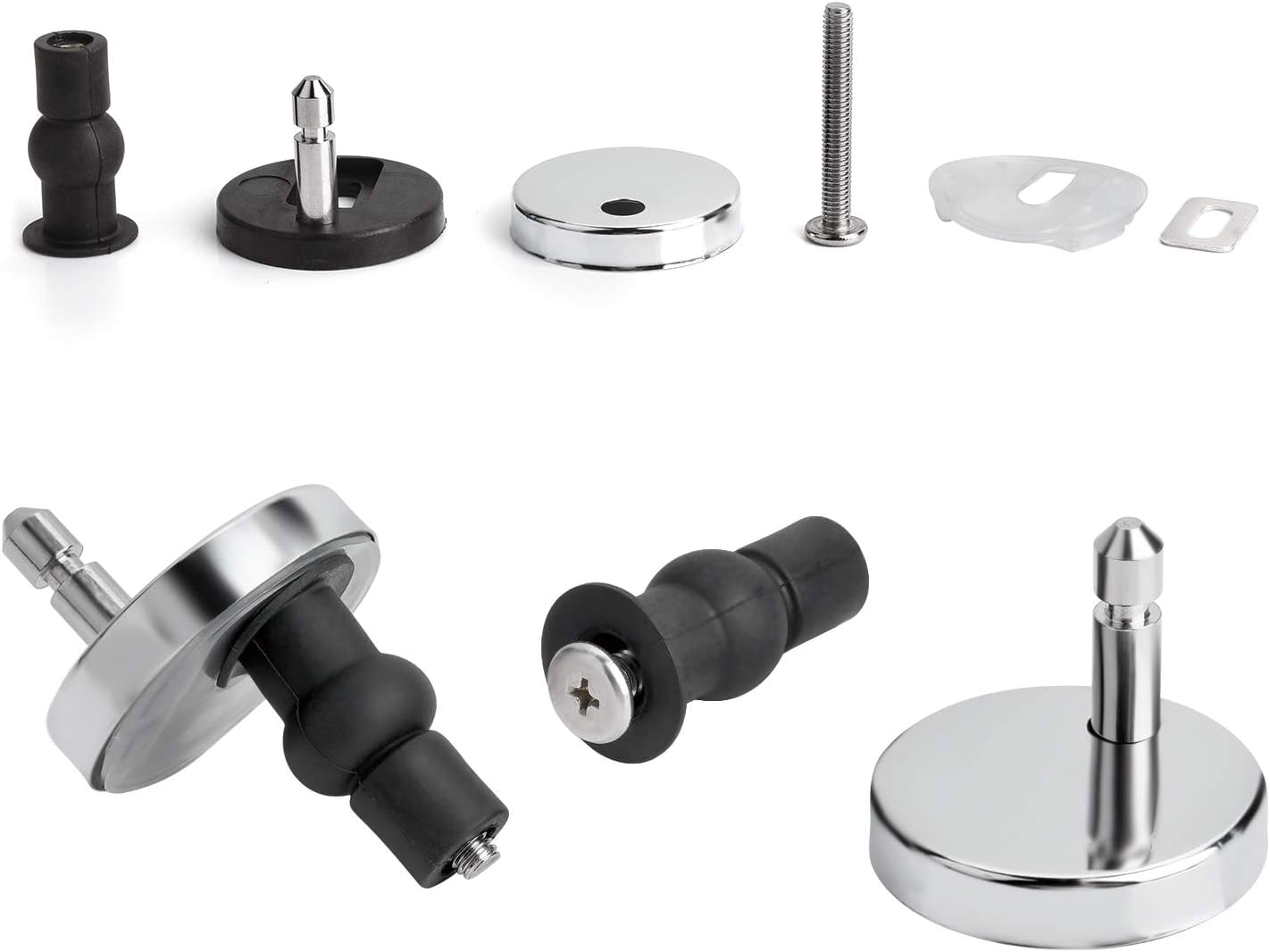 Toilet Seat Fastener, Zinc Alloy Hinges With Expansion Upon Tightening ...