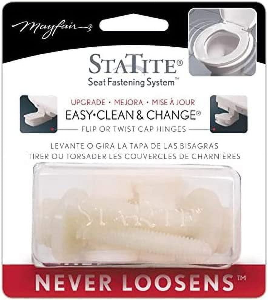 Toilet Seat Hardware Kit Fits Bemis, Mayfair & Statite - Walmart.com