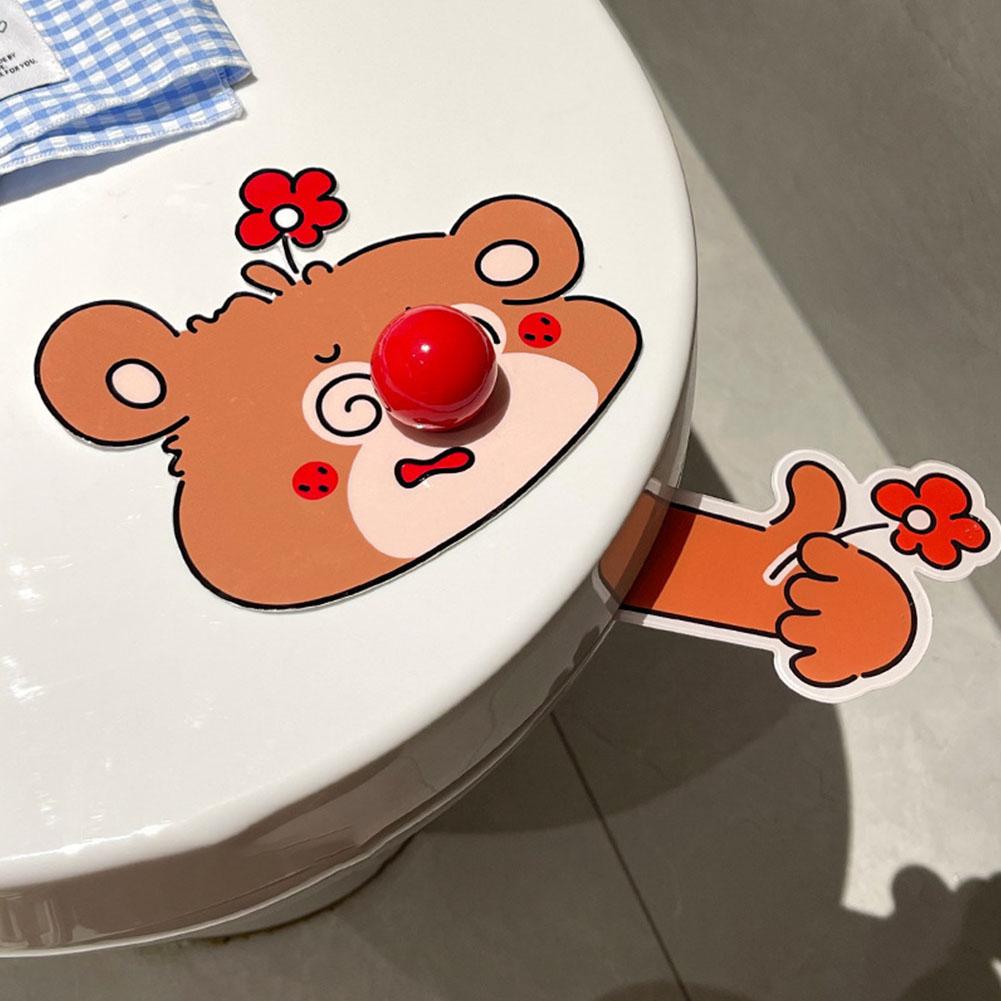 Toilet Seat Lifter,Cute Toilet lid Lifter,Self Adhesive ABS,Cute Animal ...