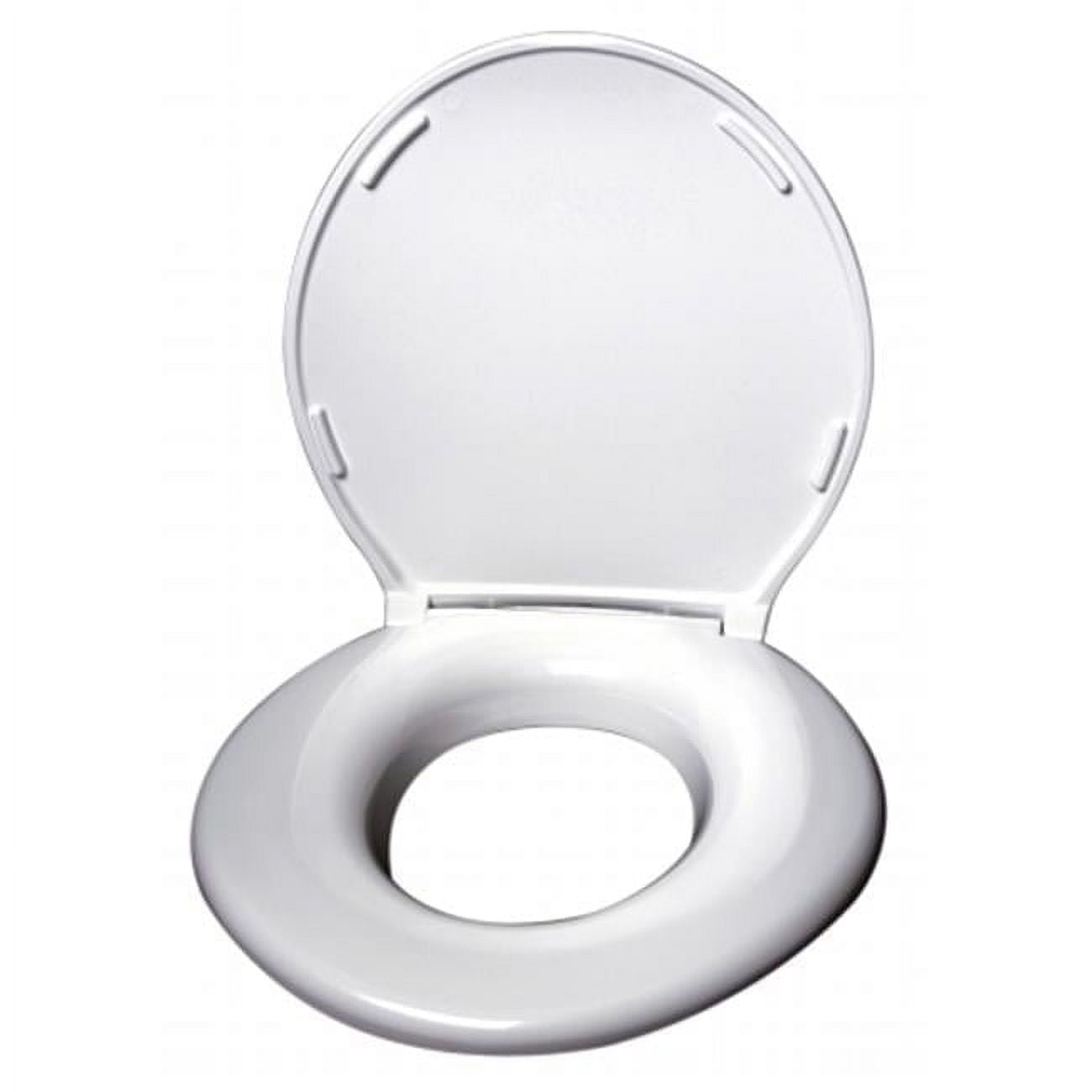 Toilet Seat Open Front Less Cover - White - Walmart.com