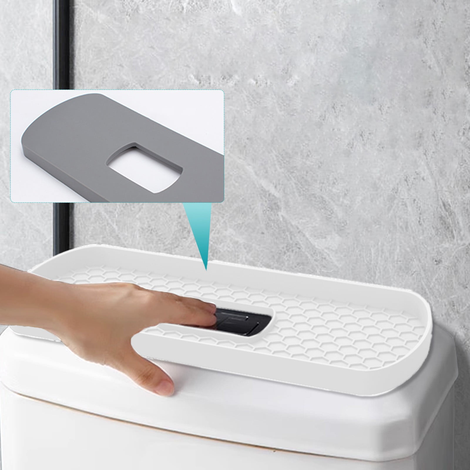 Toilet Seat Replacement Silicone Tissue Tray Kitchen Sink Soap And ...