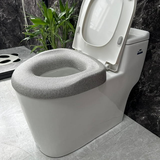 Toilet Seat Riser - Adds 3 Inch of Height to Toilet - with 300 Pound ...