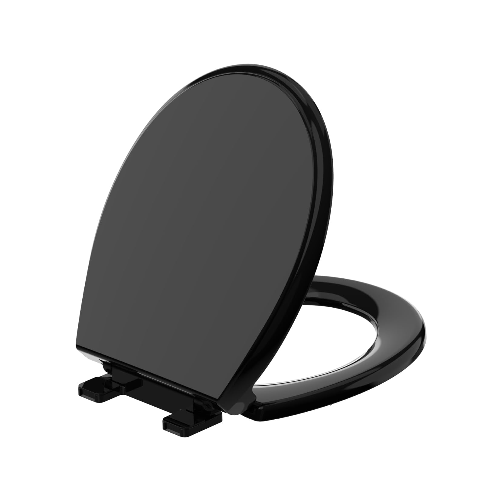 Toilet Seat Round Soft Close，Meydrdou Toilet Lid 16.5inch，Slow Close ...