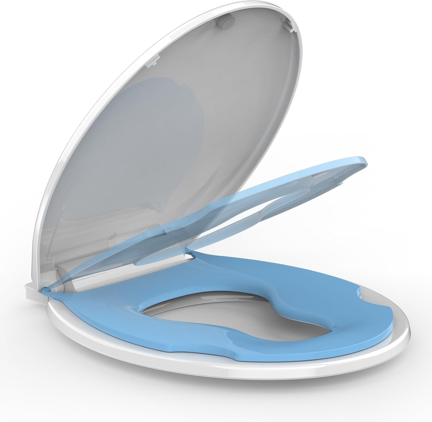 Toilet Seat Round,Toilet Seat with Toddler Seat Built in, Potty ...