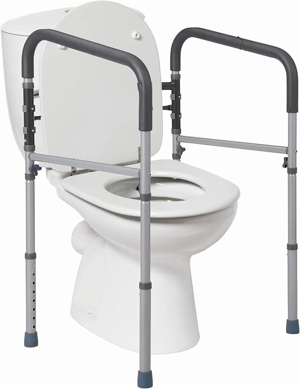Toilet Seat Safety Railing Frames for Seniors | Handrail Support for ...