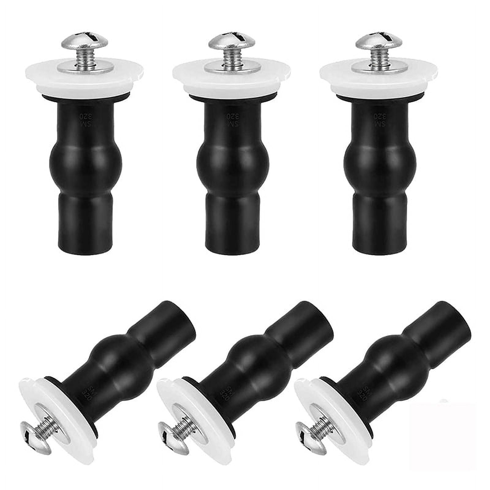 Toilet Seat Screws,Universal Expanding Rubber Screw Top Fixing Hinges ...