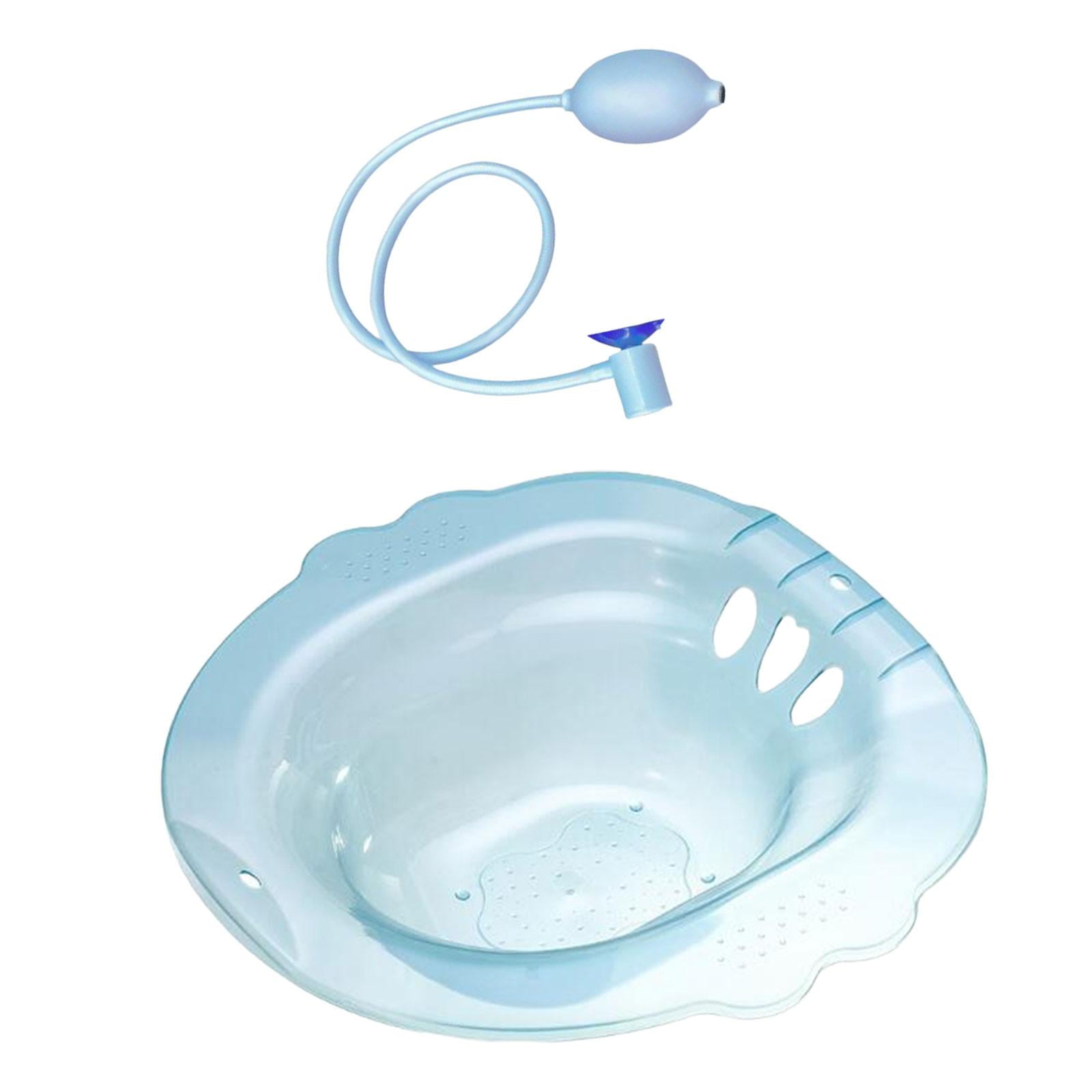 Toilet Seat Sitz Bath over The Toilet Toilet Tub Anti Overflow Elderly ...
