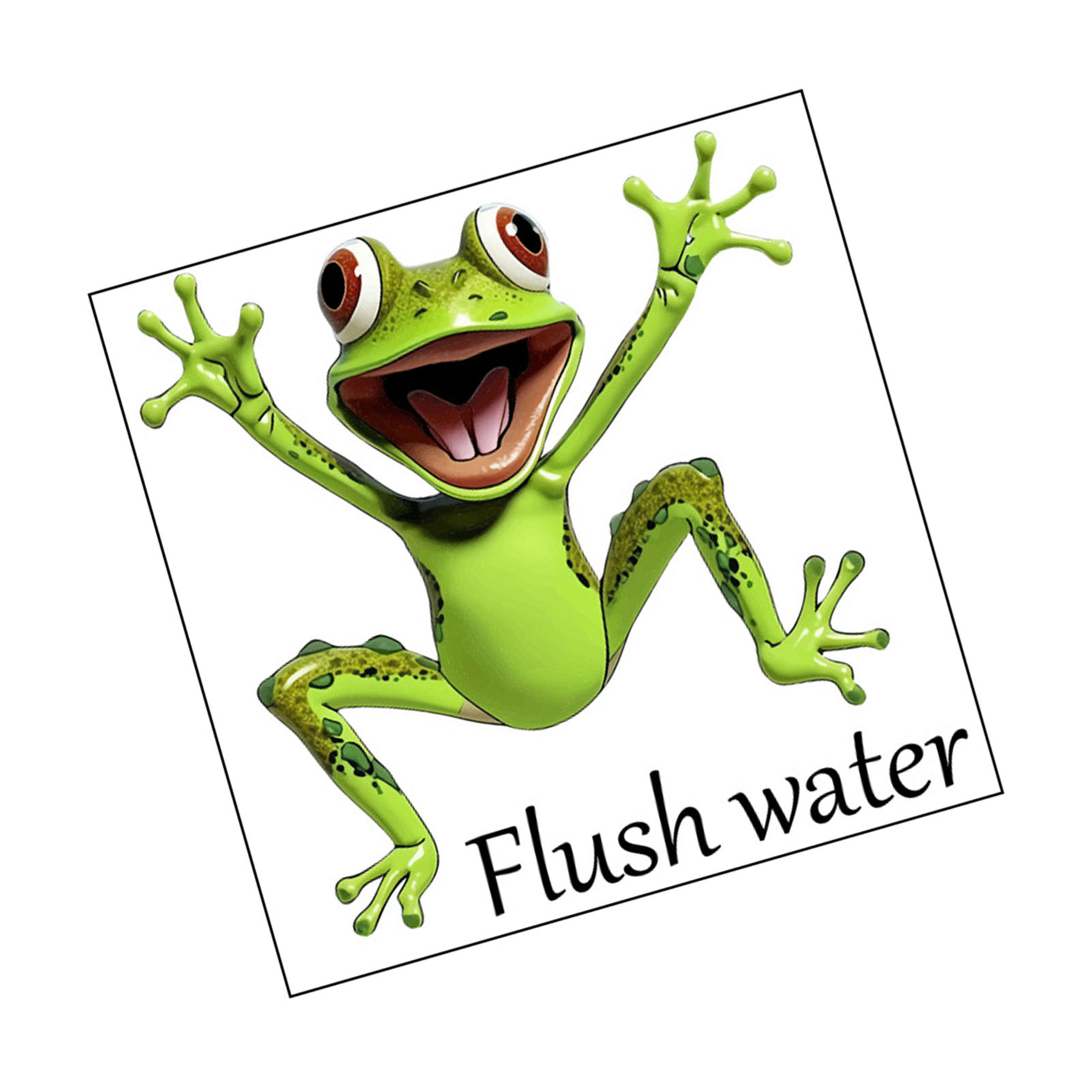 Toilet Seat Sticker Decals Wall Stickers Funny Toilet Stickers for ...