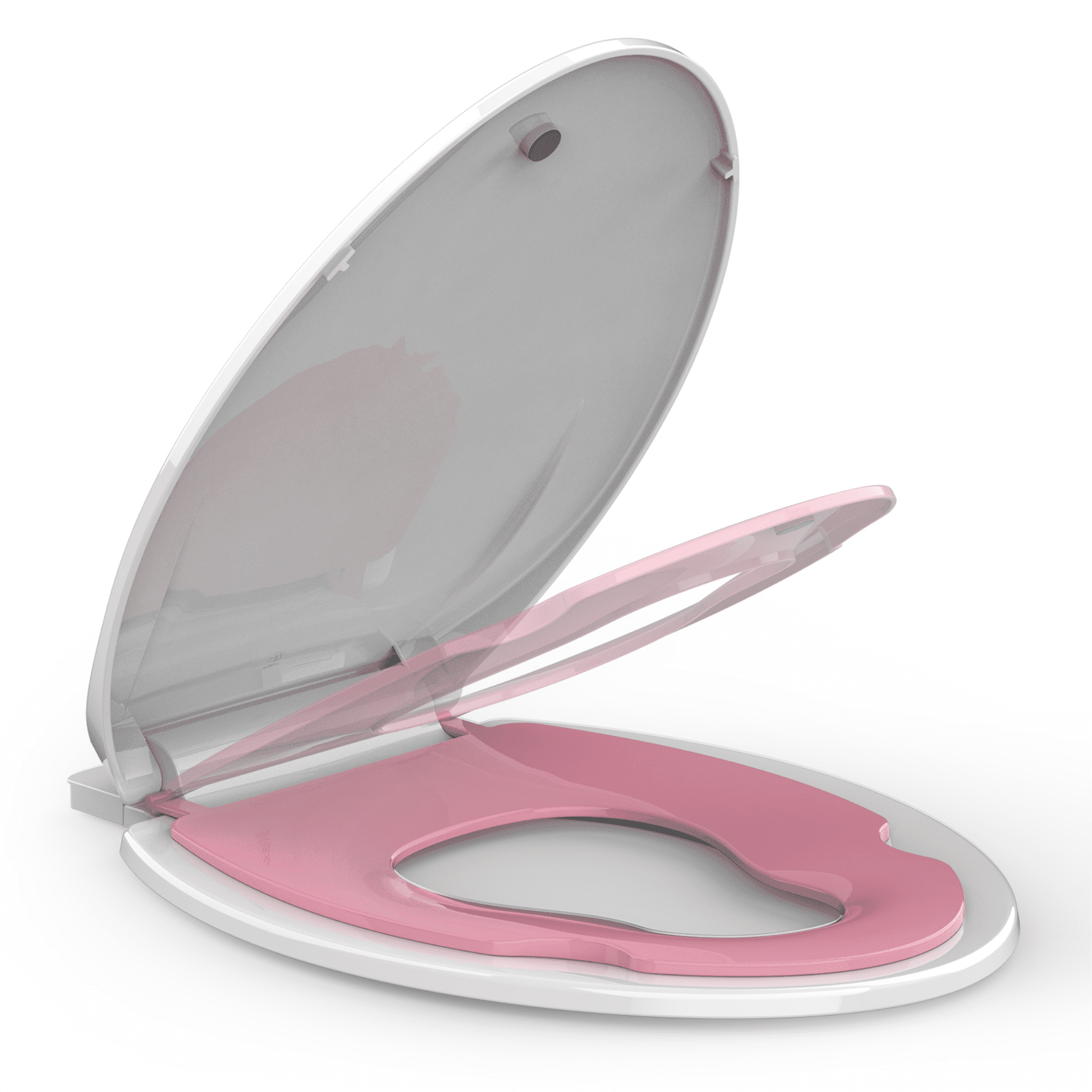 Toilet Seat with Toddler Potty Training Seat Built-In, for Both Child ...