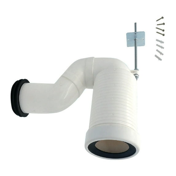 Toilet Sewage Pipe Shifter Universal Flexible Replacement Offset Closet ...
