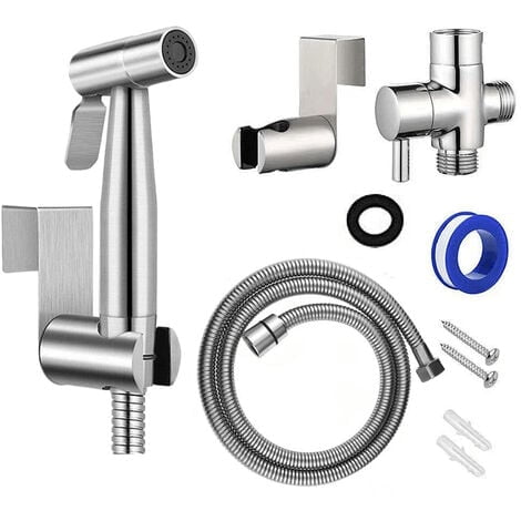 Toilet Shower Head,Toilet Shower Head Complete Kit Black,Toilet Shower ...