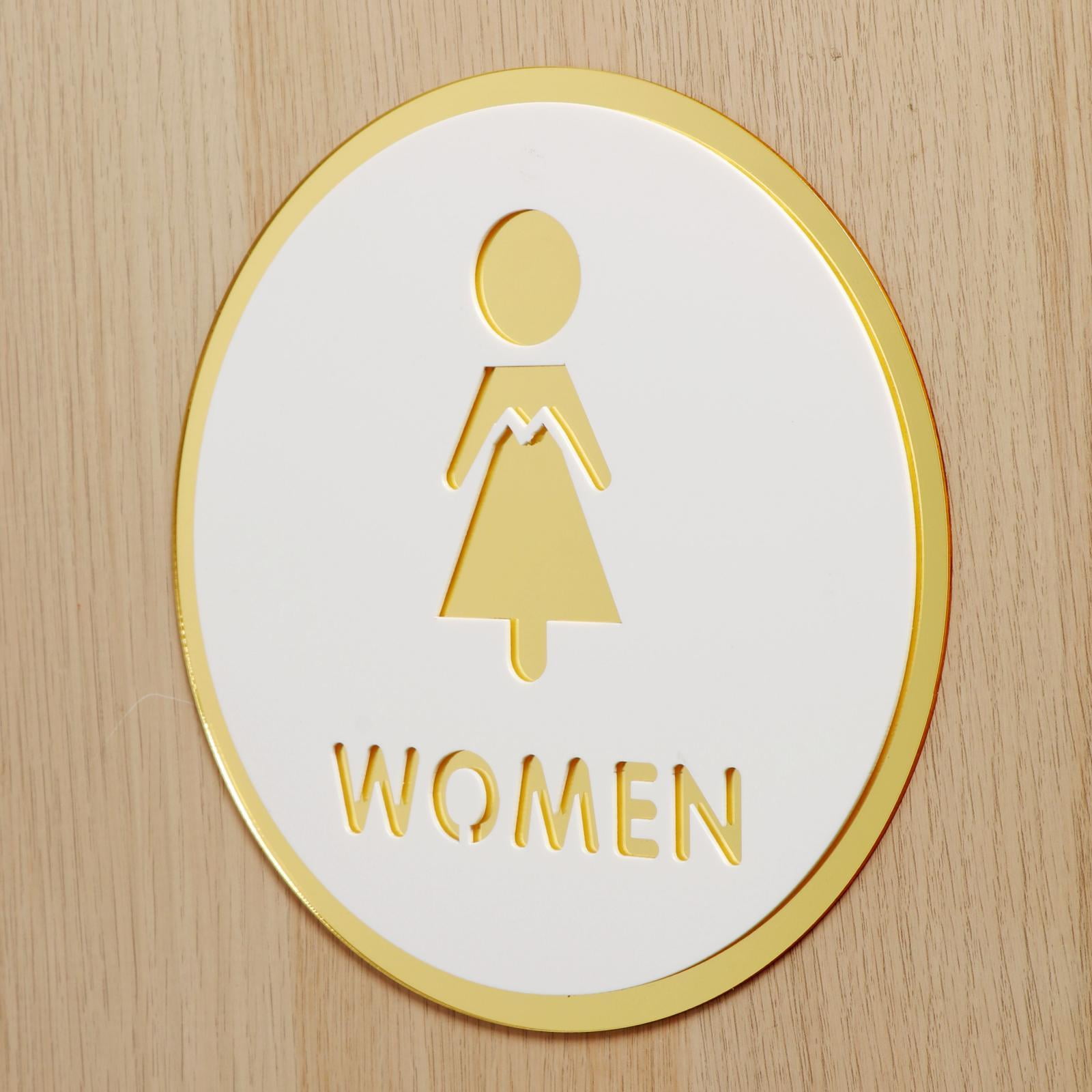 Toilet Sign Bathroom Symbols Bathroom Signage Bathroom Sign Restroom ...