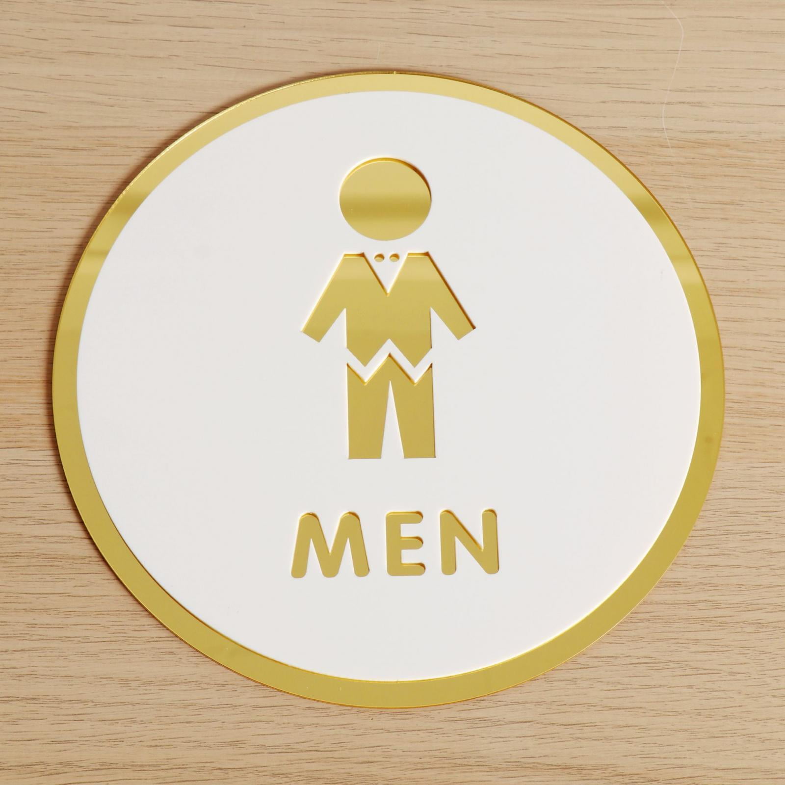 Toilet Sign Bathroom Symbols Bathroom Signage Bathroom Sign Restroom ...