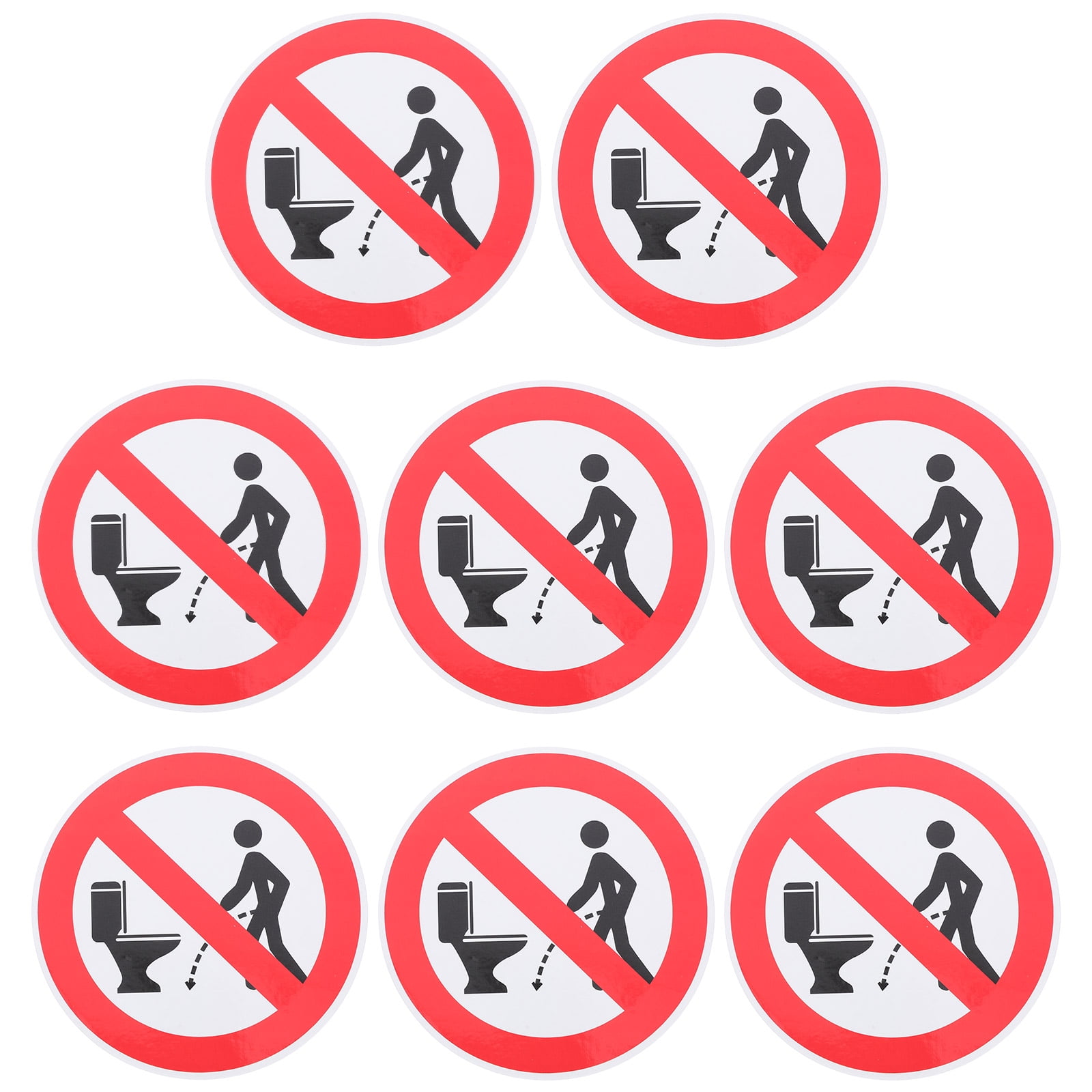 Toilet Stickers For Seat,8Pcs Toilet Target Aiming Stickers Hit The ...