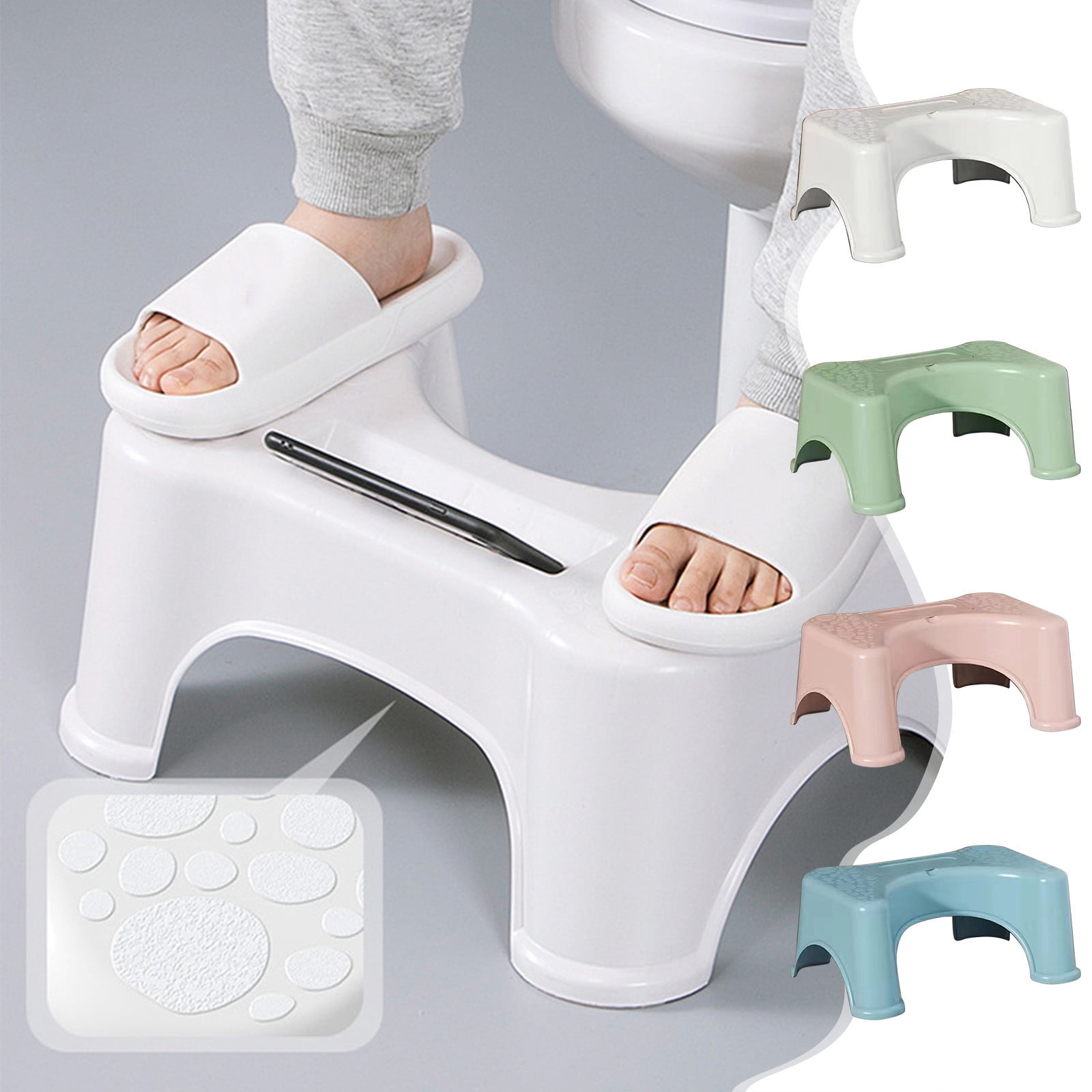 Toilet Stool under $5! CQCYD Toilet Step Stool Squatting Potty ...