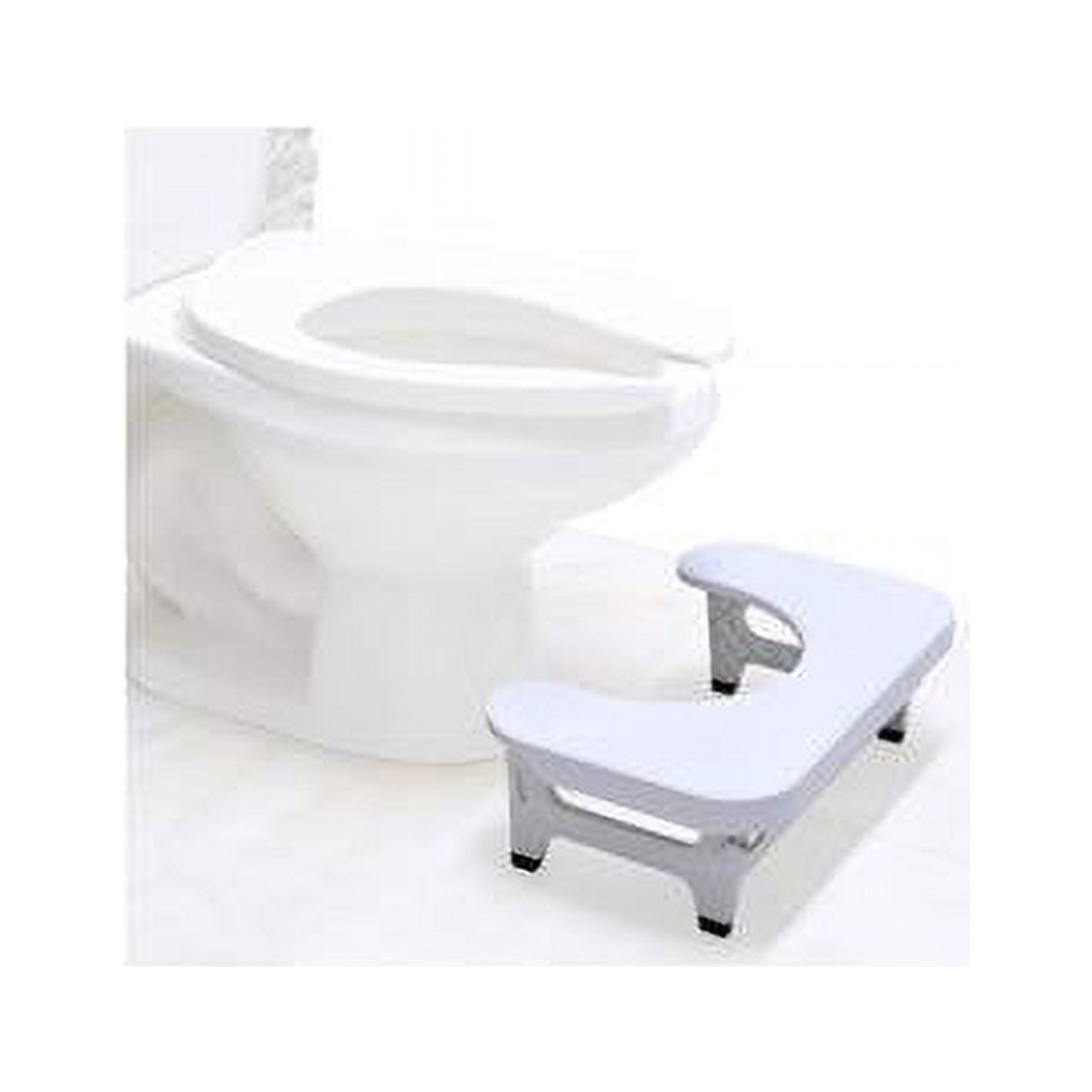 Toilet Stool Ergonomic Restroom Aid - Walmart.com
