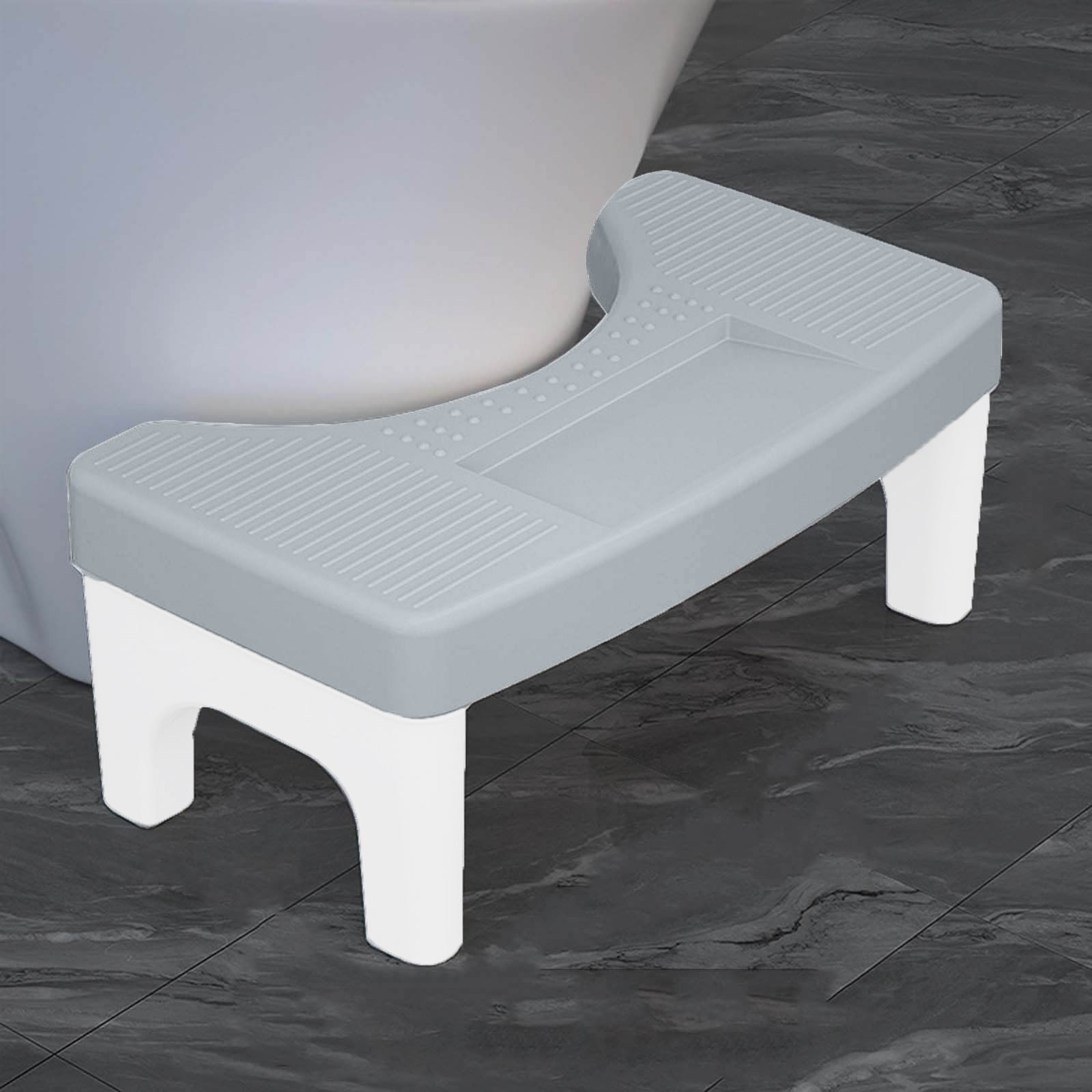 Toilet Stool Foldable, 5 in Or 6 in Adjustable Height Squat Stool Potty ...
