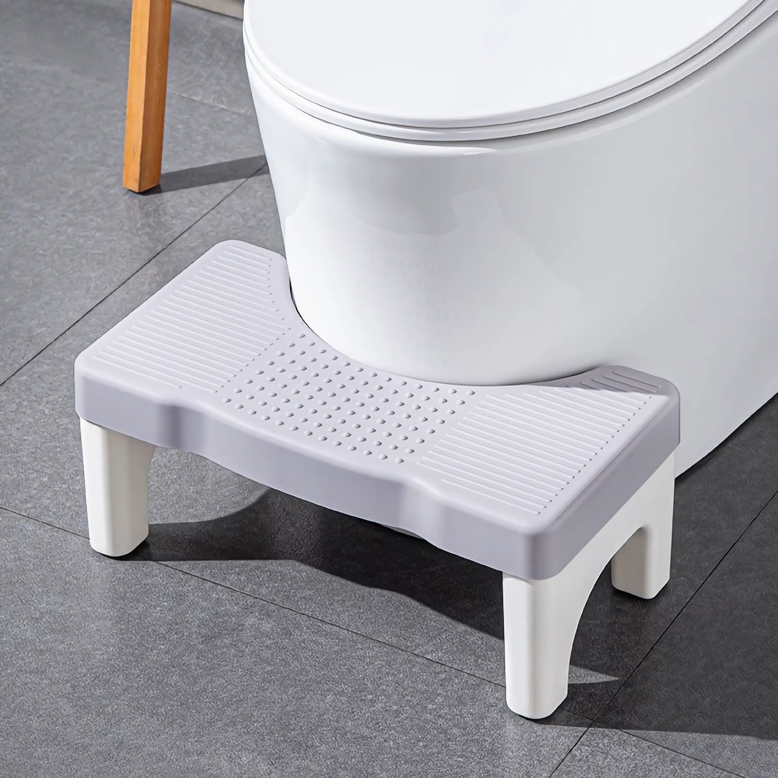 BUSATIA Squat Toilet Stool for Adults, Foldable Potty Step Foot Rest ...