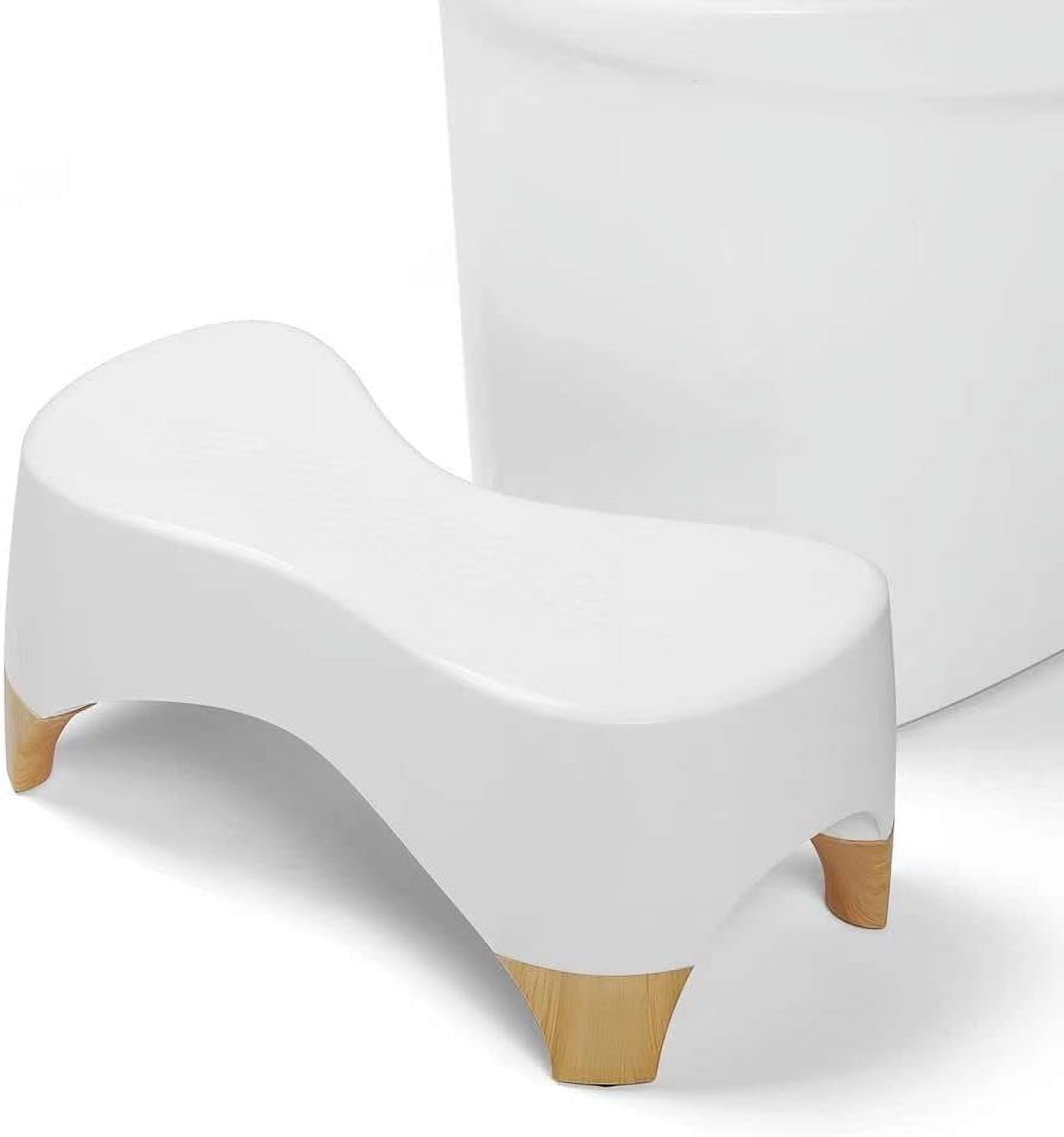 Toilet Stool Squat Adult,Poop Stool for Bathroom,Bearing 550 lbs Weight ...