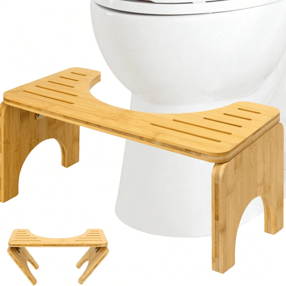 Toilet Stool Squat Adult And S - 8 Inches Foldable Poop Stool For ...