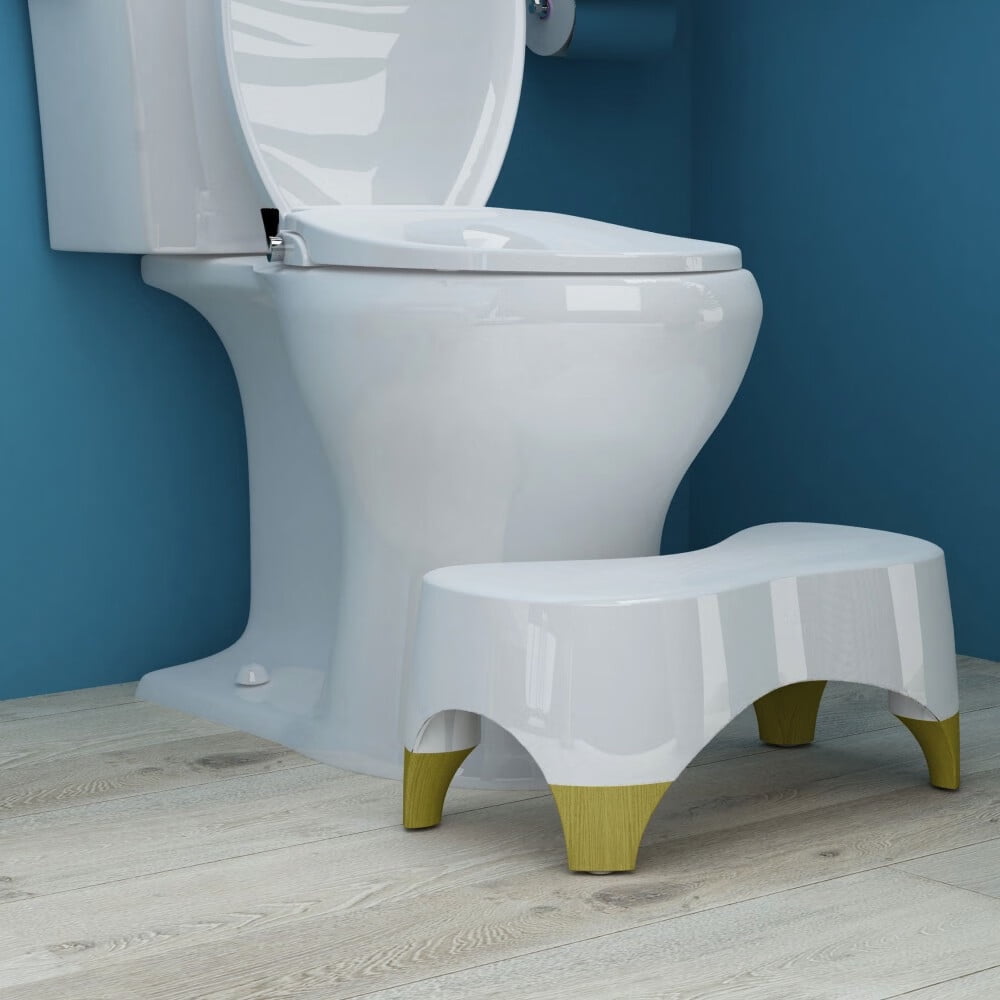 Toilet Stool, Toilet Step Stool, Bathroom Non-Slip Potty Stool for ...