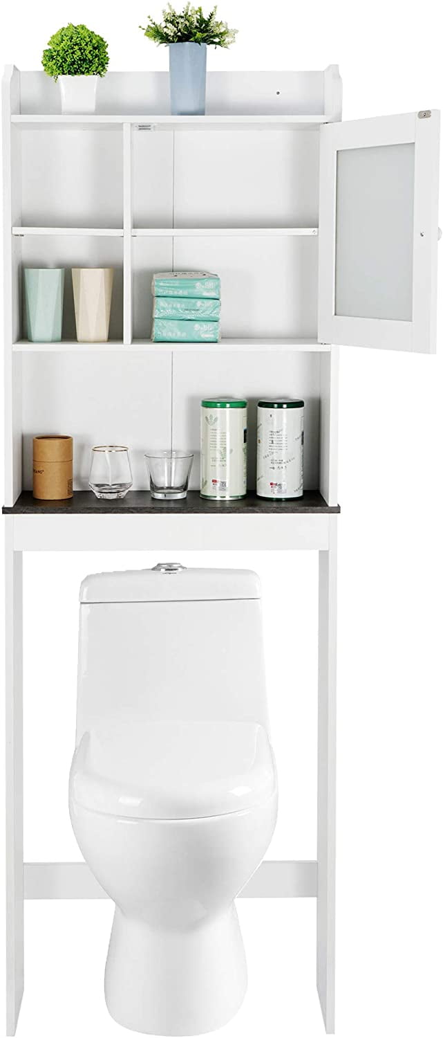 Over The Toilet Storage Cabinet, Bathroom Organizer, Freestanding ...