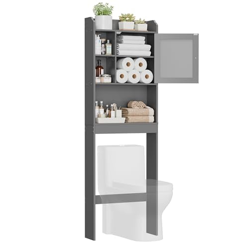 Over The Toilet Storage Cabinet, Bathroom Organizer, Freestanding ...