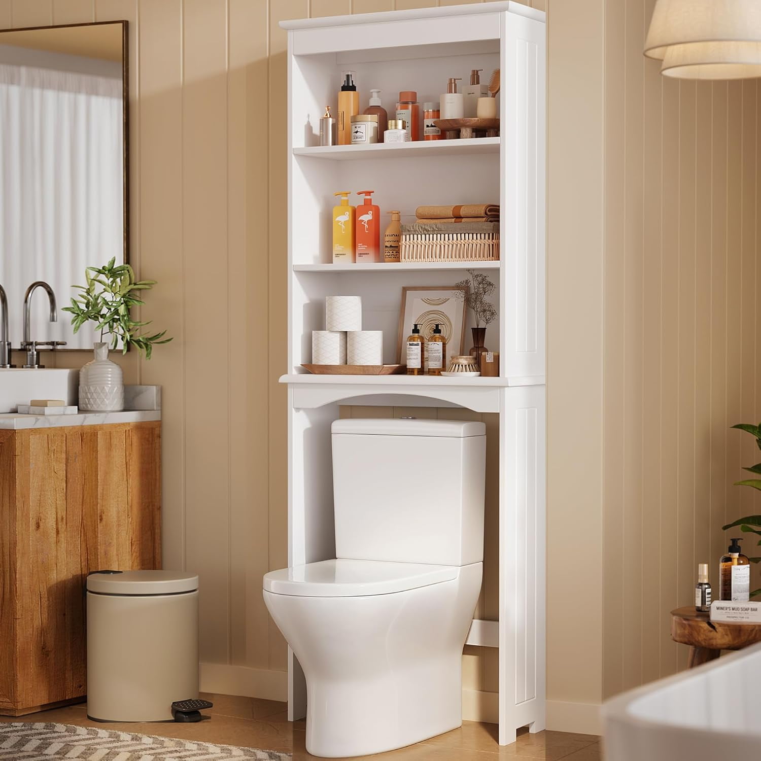 Over The Toilet Storage Cabinet, Over Toilet Bathroom Organizer ...