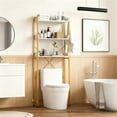 Over The Toilet Storage Rack, 3-Tier Bathroom Space Saver Organizer ...