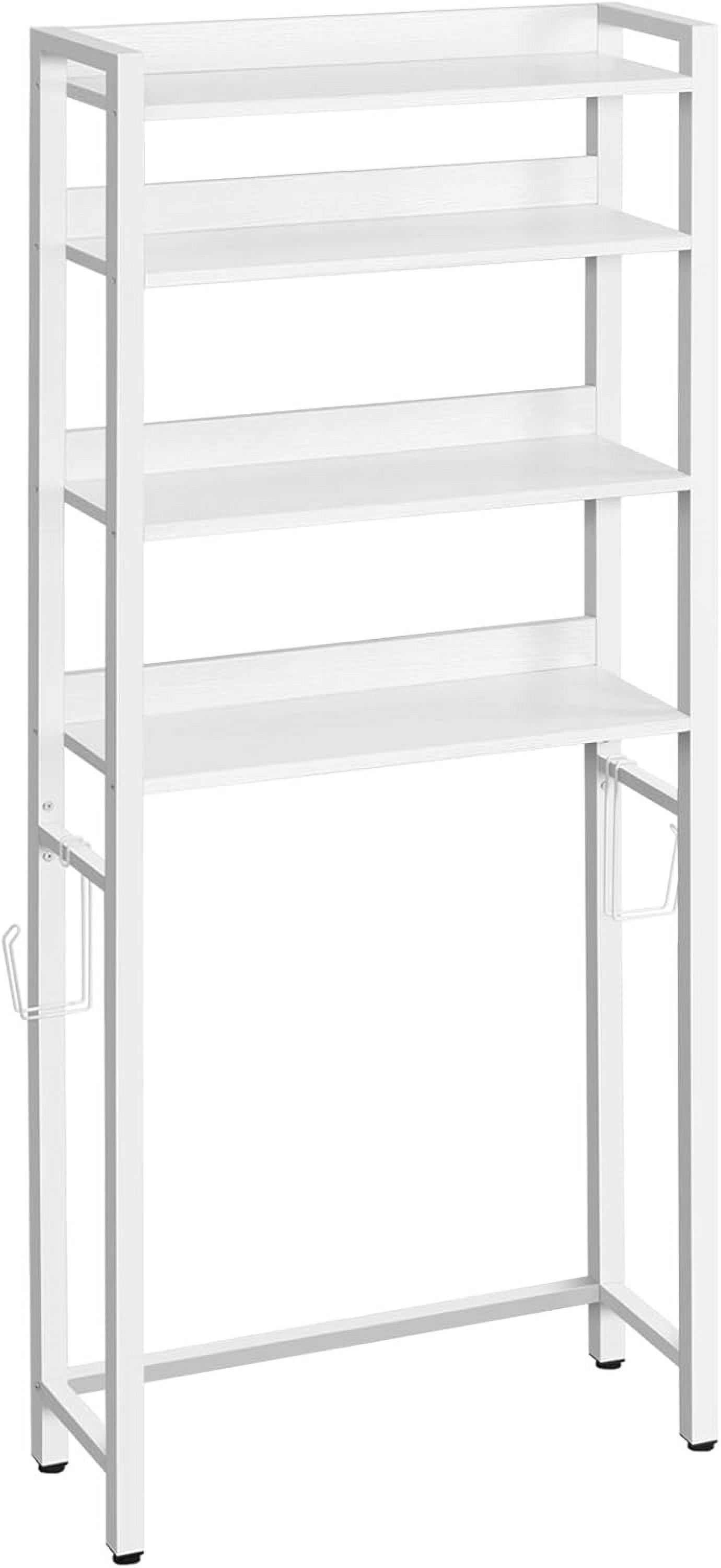 Over The Toilet Storage Rack, 4 Tier Bathroom Organizer Over Toilet ...