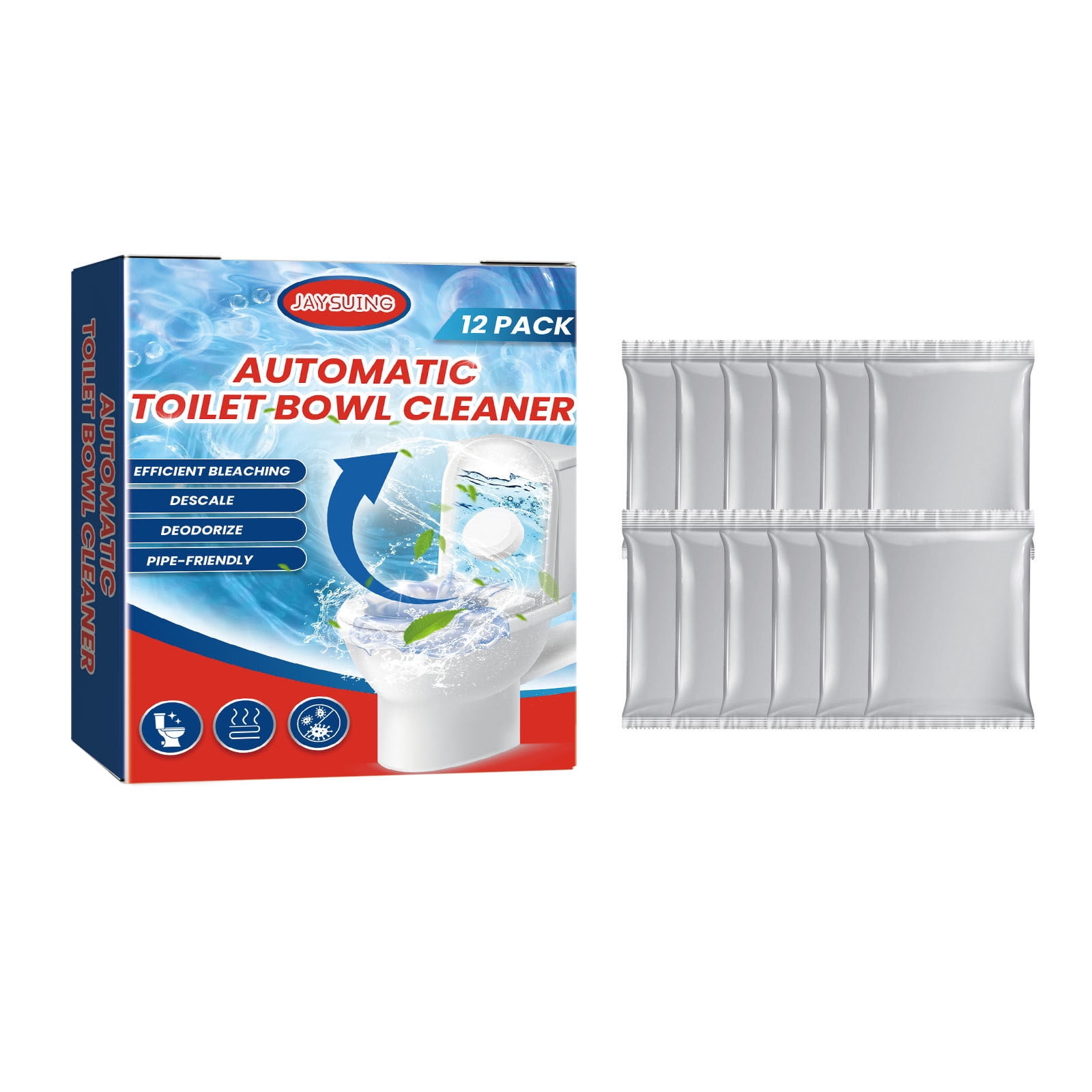 Toilet Tank Cleaner, 6 Pack, Automatic Toilet Descaler, Toilet Mold ...