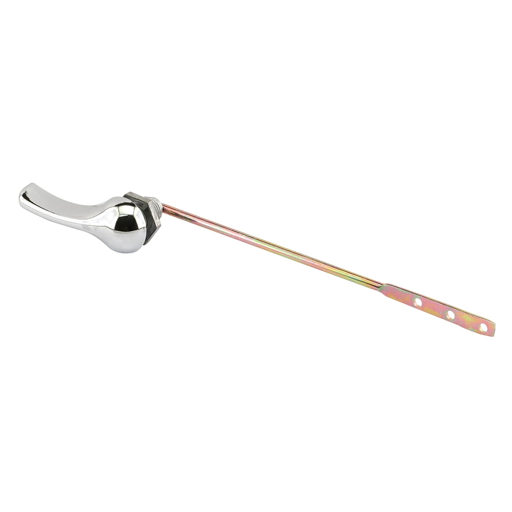 Brushed Nickel Toilet Tank Lever Fluidmaster 691 Push Button Tank Lever ...