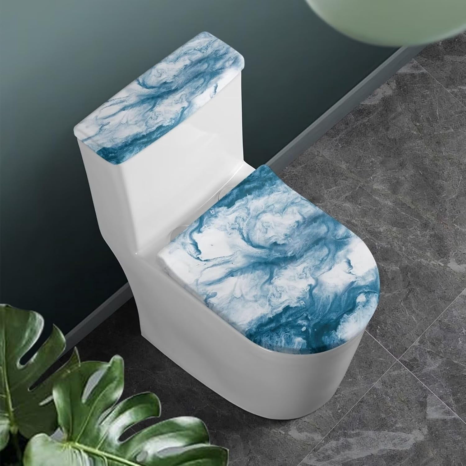 Toilet Tank Lid Cover Replacement Pack Of 2, Comfortable Toilet Covers ...