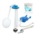 Toilet Tank Replacement Kit, Float Valve Kit 2 Inch Flapper, Front ...