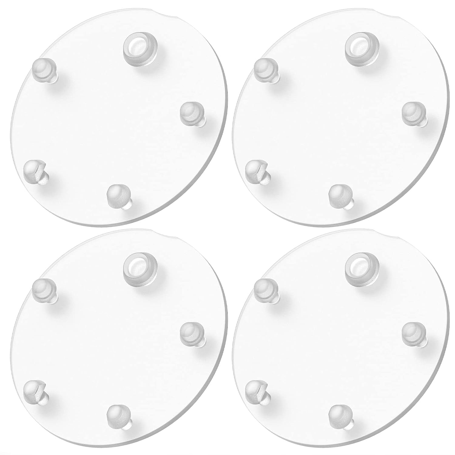 Toilet Tank Silicone Flapper Seal for 7381424-100.0070A Toilet, 4-Pack ...