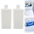 Toilet Tank Tablet Holder, 2 Pack Clip-On Toilet Cleaner Tablet ...