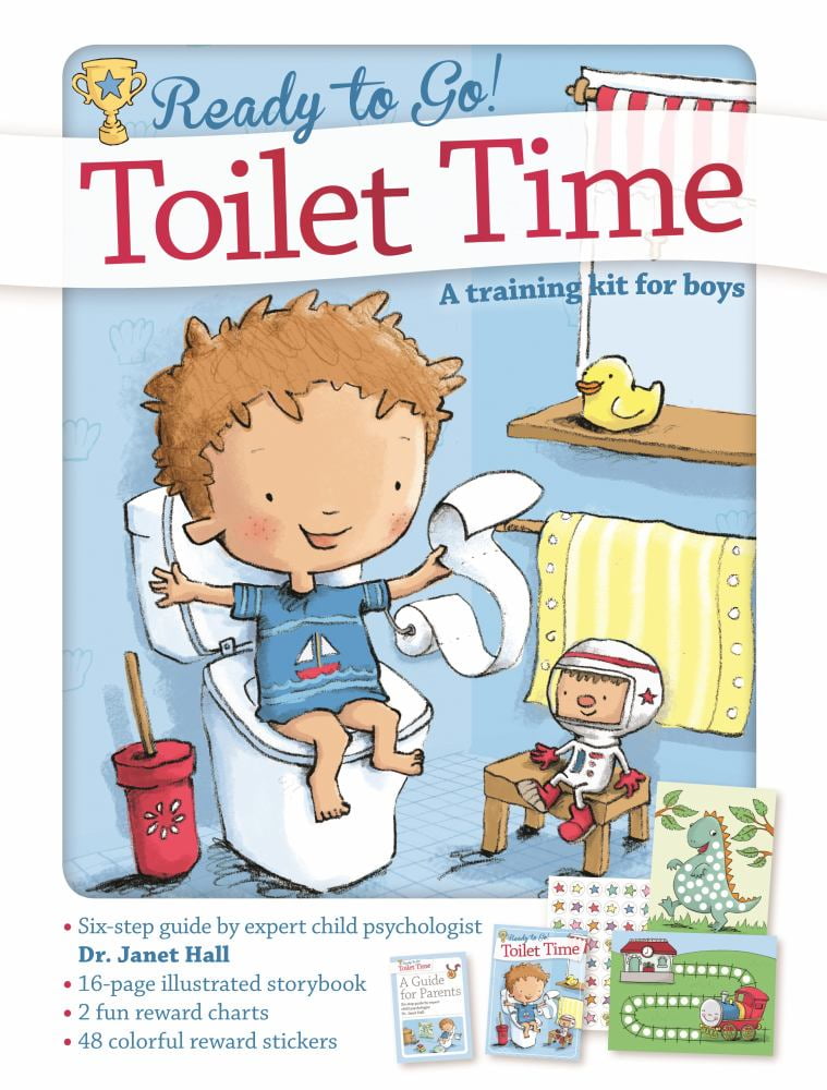 Toilet Time A training kit for boys (Board Book) - Walmart.com