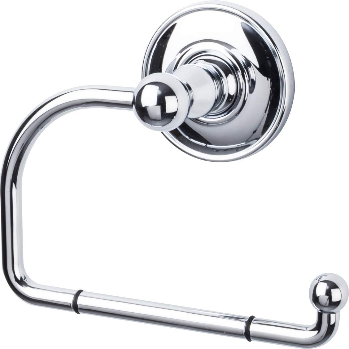 Toilet Tissue Holder - Bathroom Tissue Hook - Polished Chrome - Plain ...