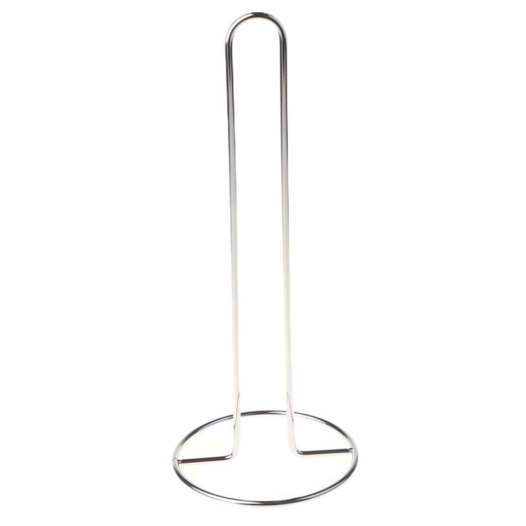 Toilet Tissue Stand Vertical Paper Towel Rack Movable Roll Paper Holder ...