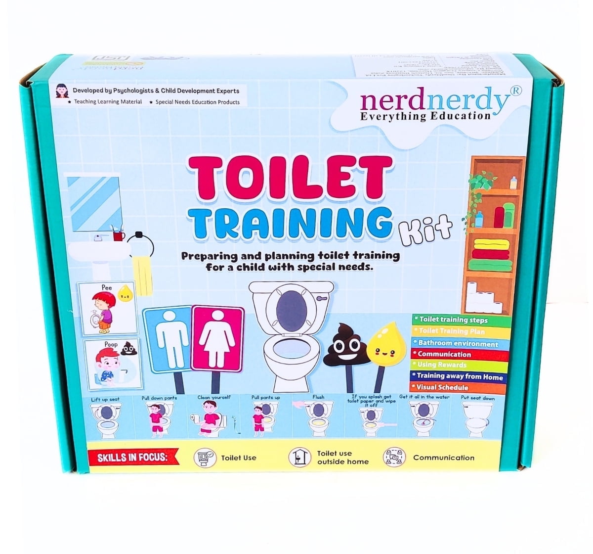 Toilet Training Kit/Children with Developmental Delays/Autism/Special ...