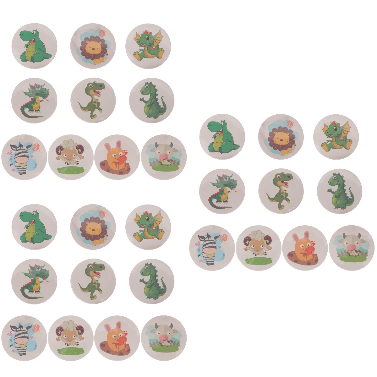 Toilet Training for Kids Pot Stickers Pee Cartoon Animal Potty Toddlers ...