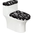 Toilet Trim Two-Piece Set With Reusable Elastic Edges For Easy Cleaning ...