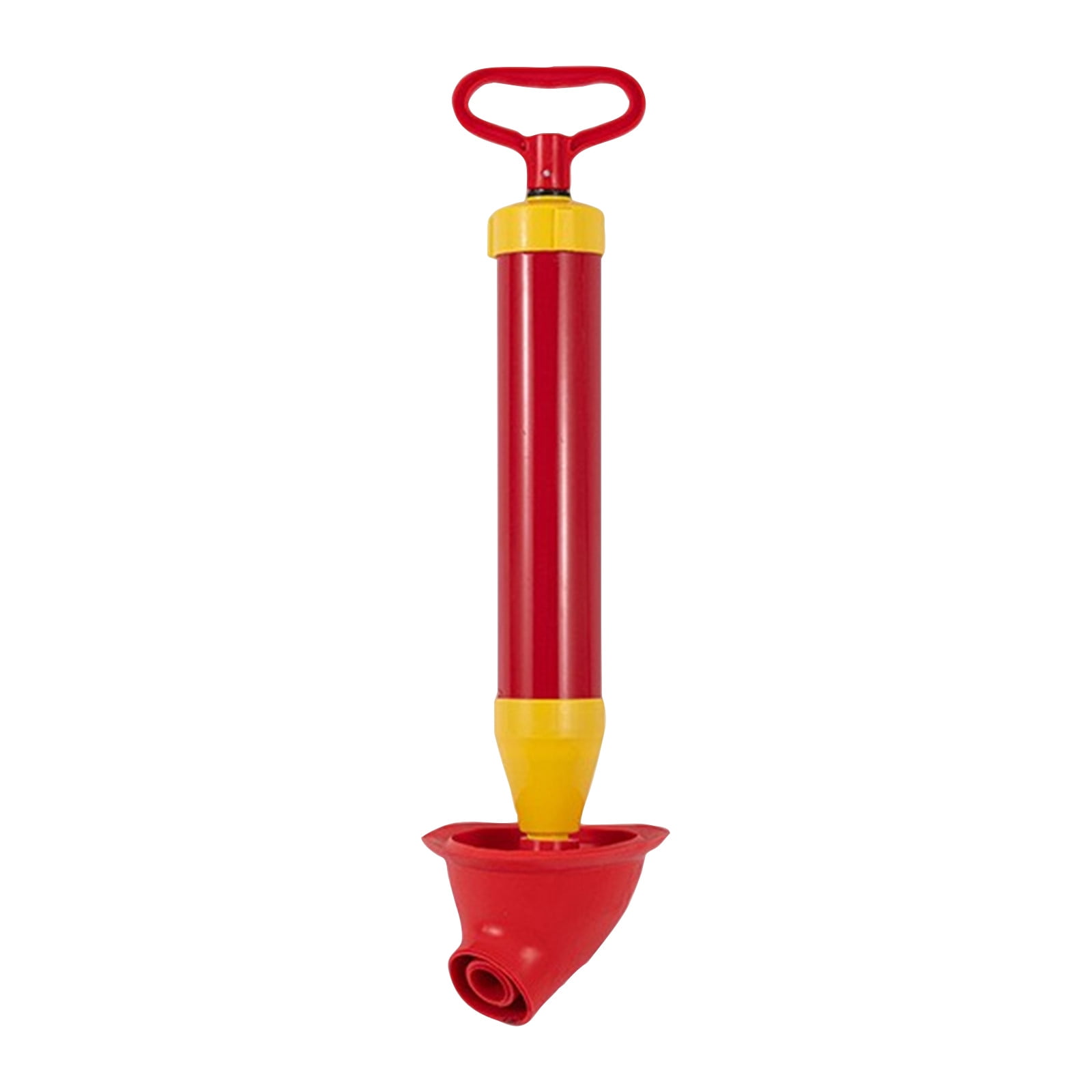 Toilet Unclogger with Leather Handle, Pointed Suction Cup Design for ...