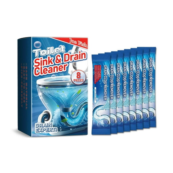 Toilet Unclogging Cleaning Powder - Powerful Odor Removal & Drain ...