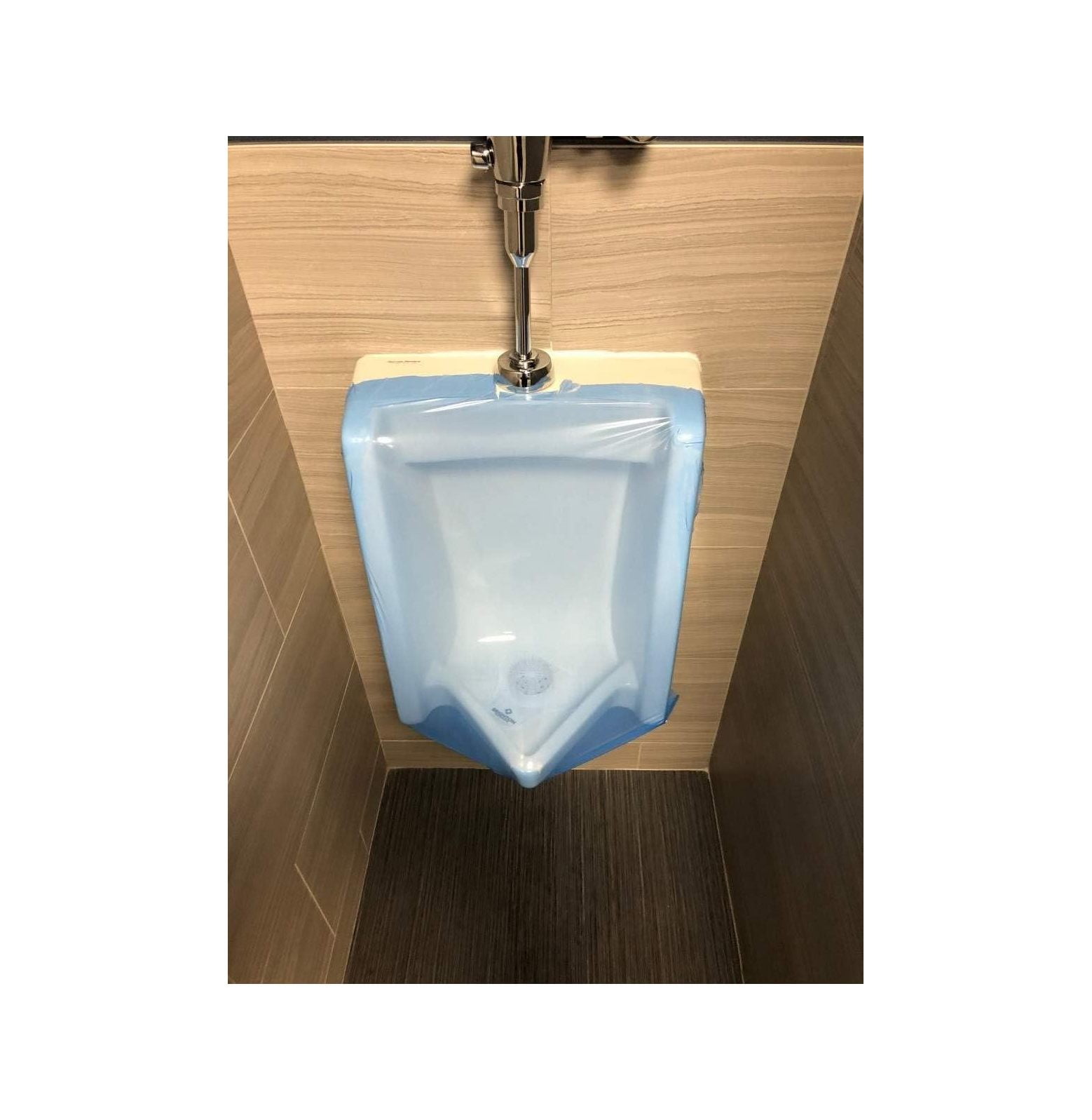 Toilet Wrap | Blue, Out-of-Order Urinal Cover Film | Made in USA | Used ...